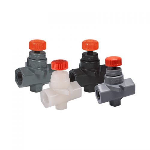 Válvula de Muestreo en PVC de 1/4" marca HAYWARD.
